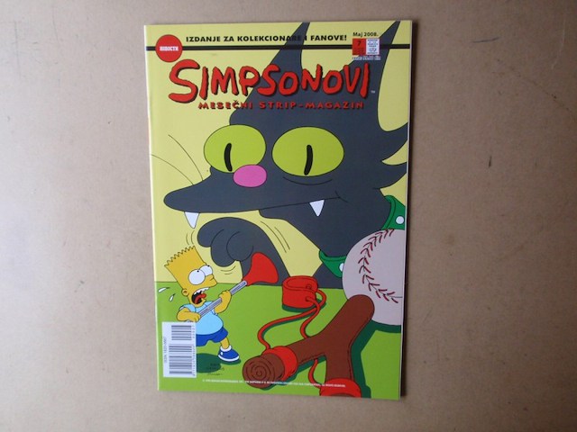 SIMPSONOVI 7 - Mesečni strip magazin