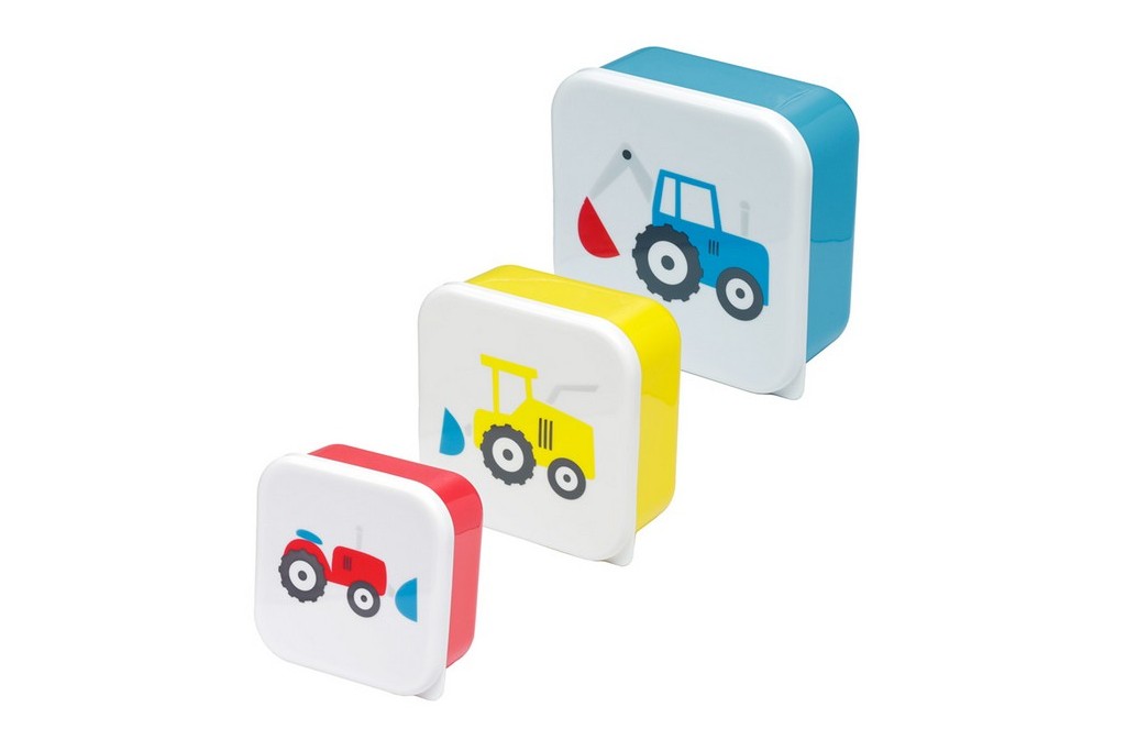 Kutije za hranu Little Tractors – 3 kom
