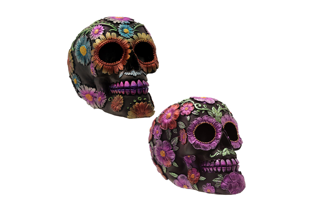 Figurice Day of the Dead Daisy & Flower Skull – izaberite boju