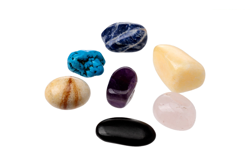 Mini set – 7 čakra kamena