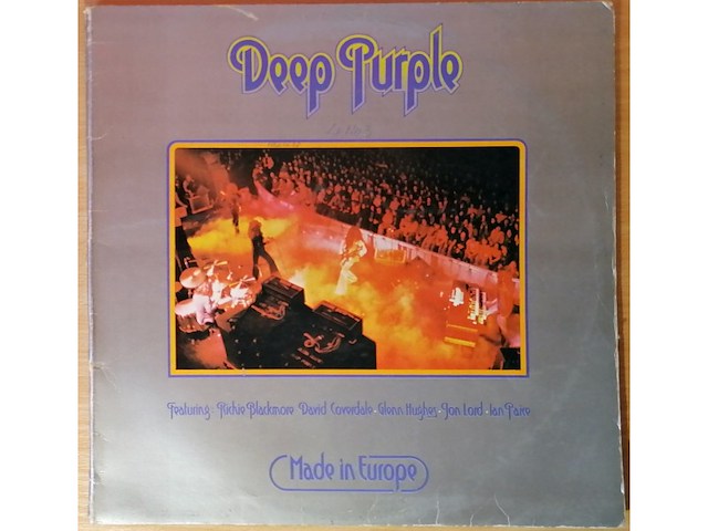 LP DEEP PURPLE - Made in Europe (1978) VG+/VG