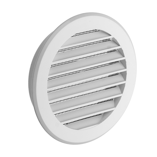 EL02-149 VENTILATION GRILL D120, WHITE