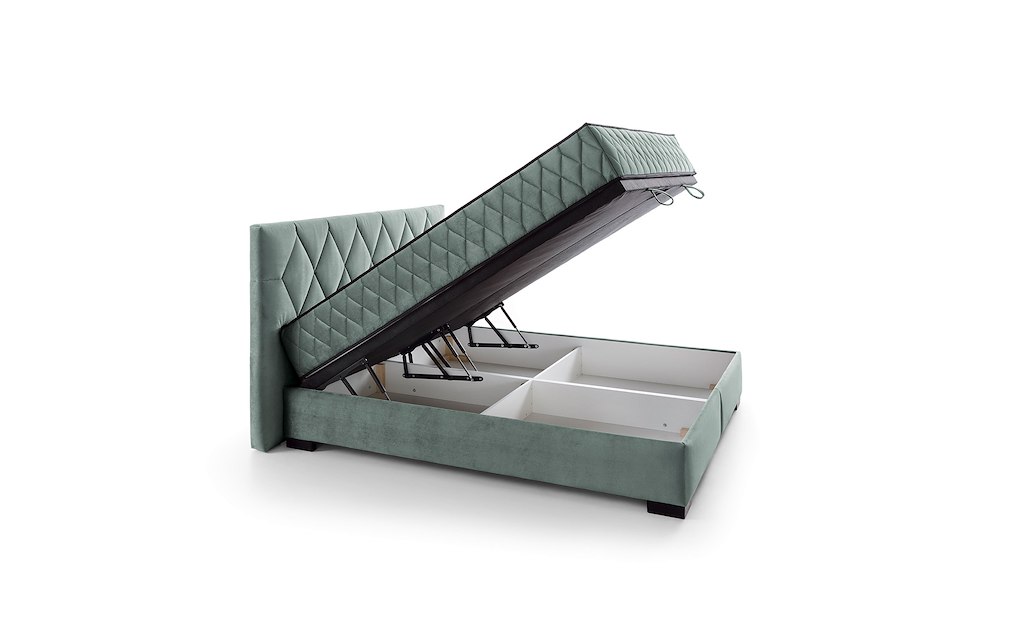 Reve krevet sa prostorom za odlaganje 147x213x114 cm mint
