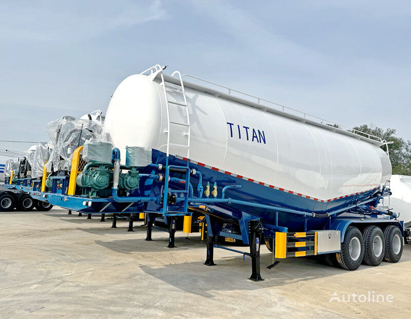 Nova Tri Axle Bulk Cement Tanker Trailer | Cement Bulker Truck - Z cisterna za prevoz cementa