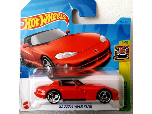 Hot Wheels-92 Dodge  Viper RT/10