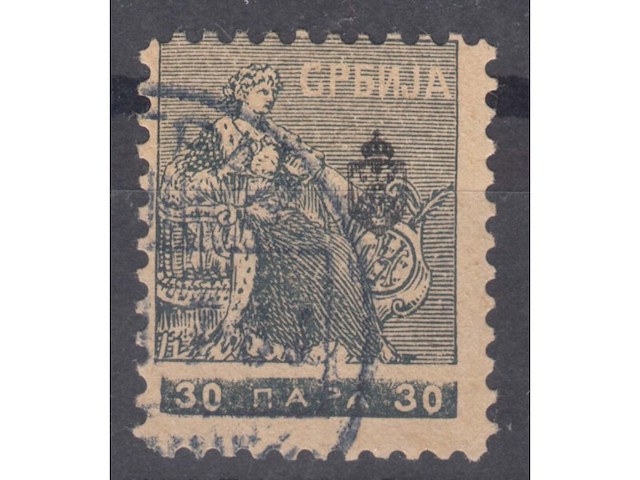 Srbija 1911 30 para