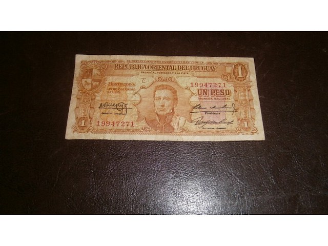 URUGUAY 500 PESOS 1967