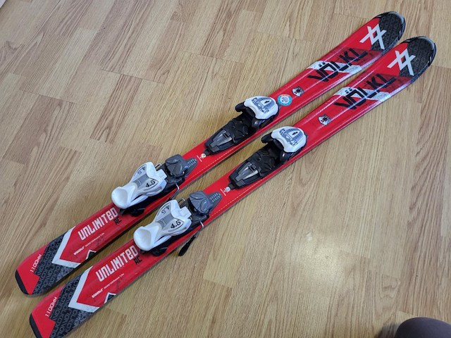 Juniorske decije skije Volkl Unlimited AC 110cm R7.9m
