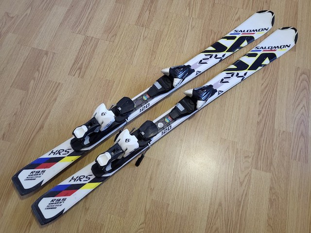 Juniorske race skije Salomon 24hours 120 120cm + L7 vez