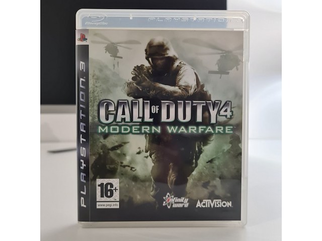 Call of Duty 4 Modern Warfare za PS3