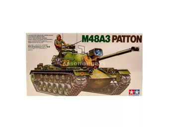 Model Kit Tank - 1:35 US M48A3 Patton Tank
