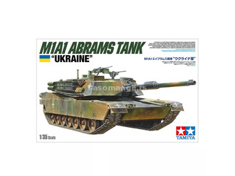 Model Kit Tank - 1:35 M1A1 Abrams Tank "Ukraine"
