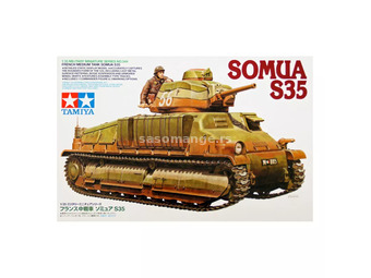 Model Kit Tank - 1:35 French Medium Tank SOMUA S35
