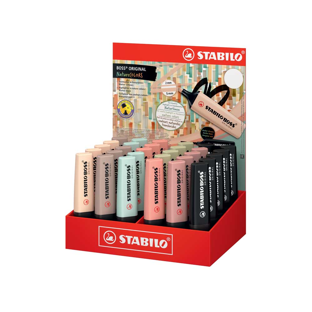 Display STABILO BOSS ORIGINAL Nature colors 1/30