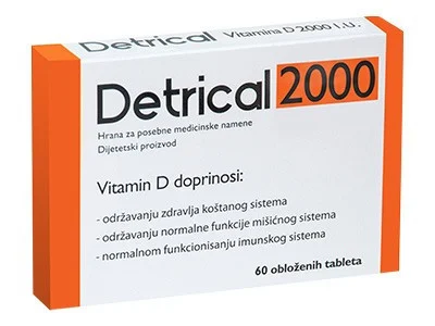 Detrical 2000 ij 60 tablete