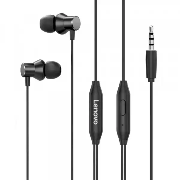 Lenovo Wired Metal Earphone HF130 Black