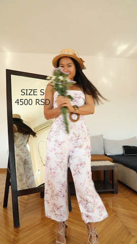 Flower Jumpsuit