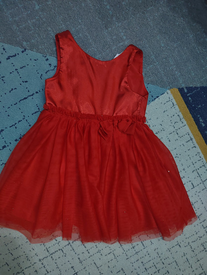 H&M svečana crvena haljina