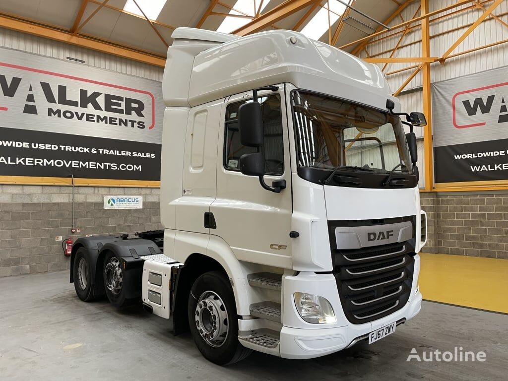 DAF CF480 FTG SPACE CAB *EURO 6* 6X2 TRACTOR UNIT – 2017 – FJ67 ZWY tegljač