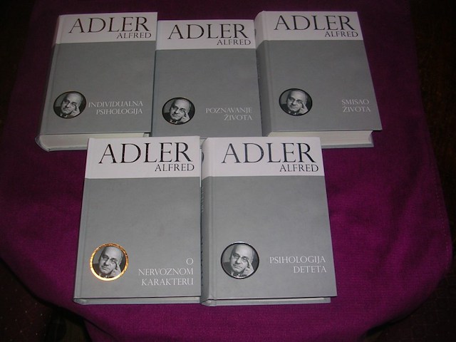 Alfred Adler komplet 1-5