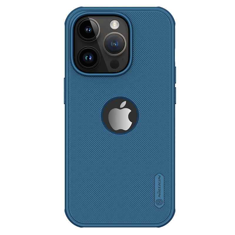 Maska Nillkin Scrub Pro za iPhone 15 Pro Max 6.7 sa otvorom za logo plava