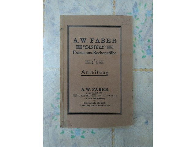 A. W. Faber `Castell` Präzisions-Rechenstäbe