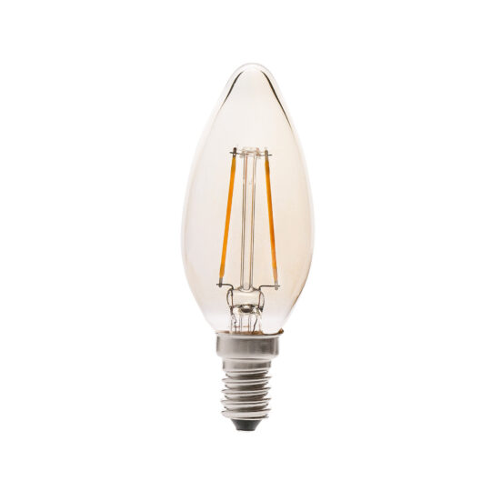 FARO Sijalica CANDLE FILAMENT LED AMBER E14 2V 2200K – 17427