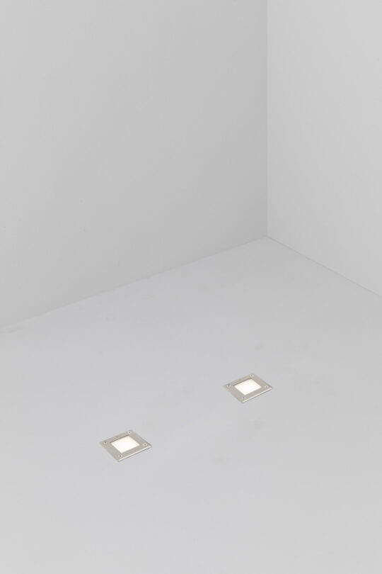 FARO LED 18 SK Inok kvadratna ugradna lampa 3000K – 71499N
