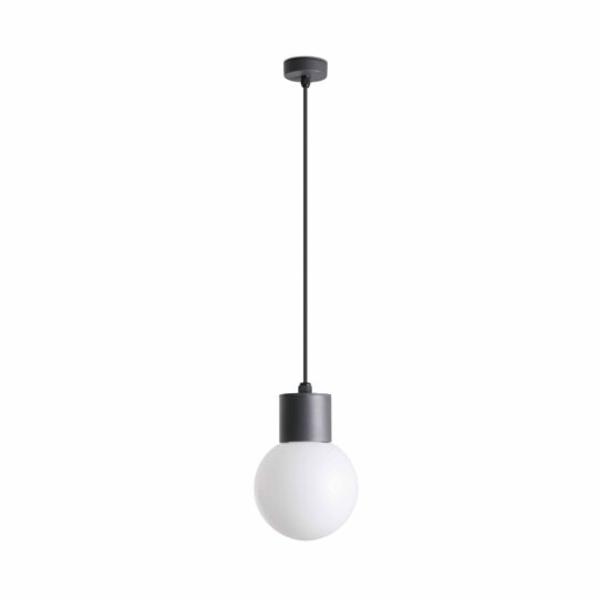 FARO MOON Tamno siva viseća lampa – 74427C-01