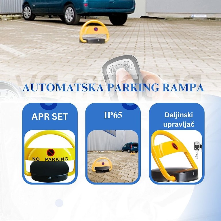 Parking Barijera Automatska Rampa Za Bezbedno Parking Mesto