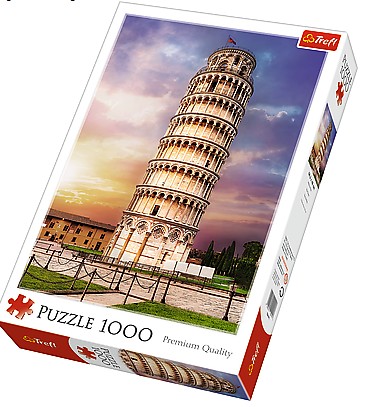 Puzzle 1000 delova-Toranj u Pizi