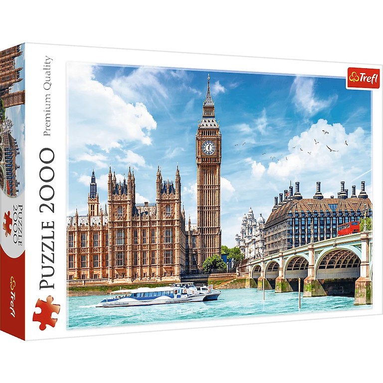 Puzzle 2000 delova-Big Ben,London