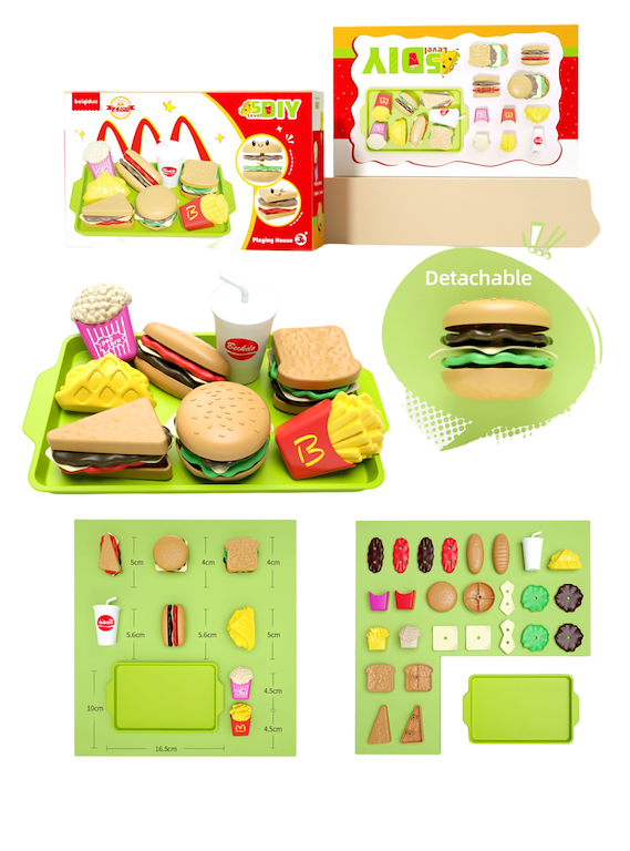 Set hamburger sa tacnom