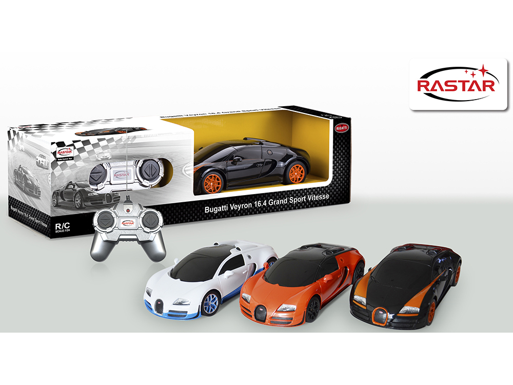 Automobil Rastar-R/C 1/24 BUGATTI Veyron