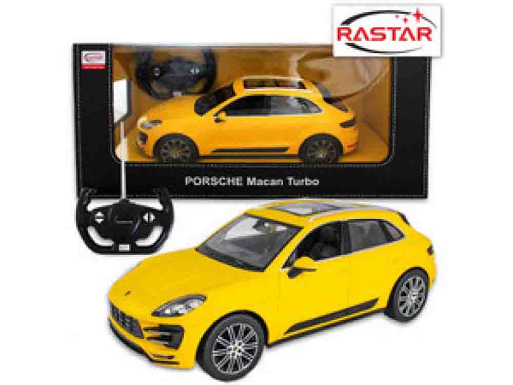 Automobil Rastar-R/C Porshe Macan turbo 1:24