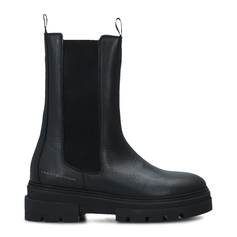 Ženske čizme Tommy Hilfiger MONOCHROMATIC CHELSEA BOOT