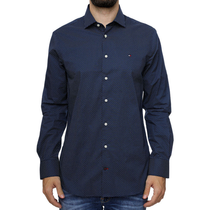 Muška košulja Tommy Hilfiger Cl Stretch Duo Print Sf Shirt