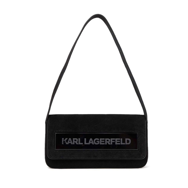 Ženska torba Karl Lagerfeld K/Essential K Md Flap Shb Sued