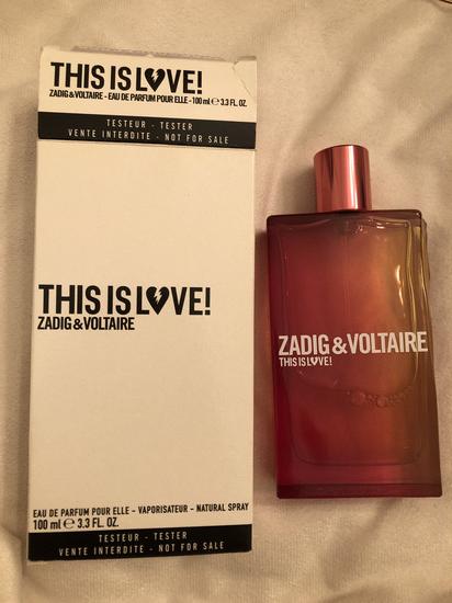ORIGINAL Zadig & Voltaire parfem "this is love"