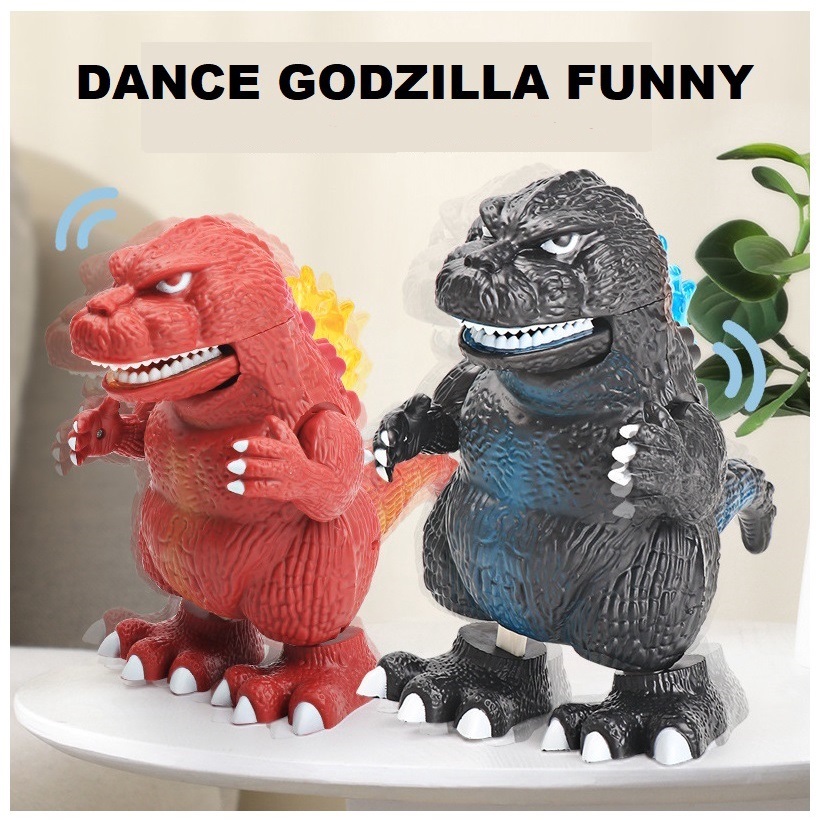 Godzila koja igra sa efektima