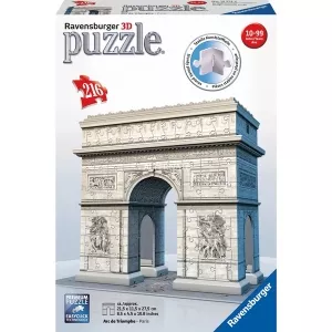 Ravensburger
RAVENSBURGER 3D PUZZLE (SLAGALICE) - TRIJUMFALNA KAPIJA U PARIZU (RA12514)