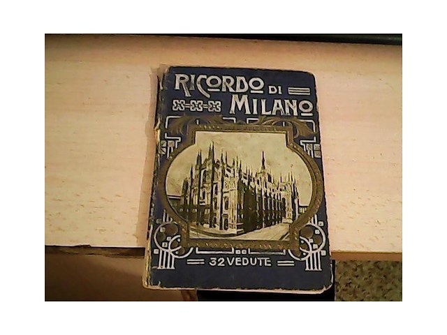 Antikvarno izdanje-stare fotografije Milana