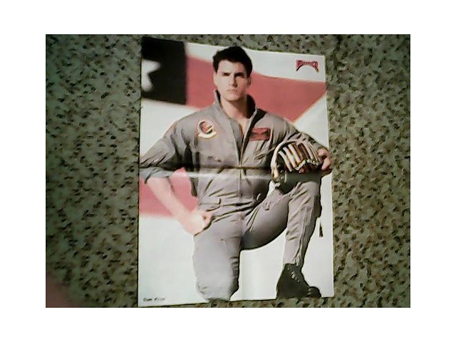 Poster Tom Kruz iz filma Top Gun