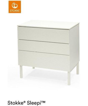 Stokke sleepi™ dresser - komoda za bebe - white 2 2