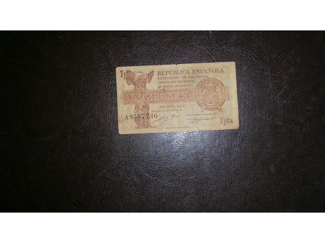 SPAIN 1 PESETA 1937