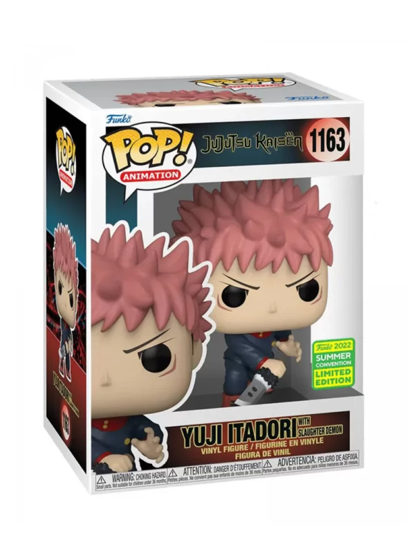 Bobble Figure Anime – Jujutsu Kaisen POP! – Yuji Itadori with Slaughter Demon 9cm