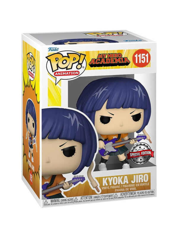 Bobble Figure Anime – My Hero Academia POP! – Kyoka Jiro (with Guitar) Special Edition 9cm