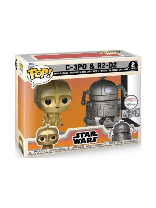 Bobble Figure Star Wars 2-Pack POP! C-3PO & R2-D2 9cm