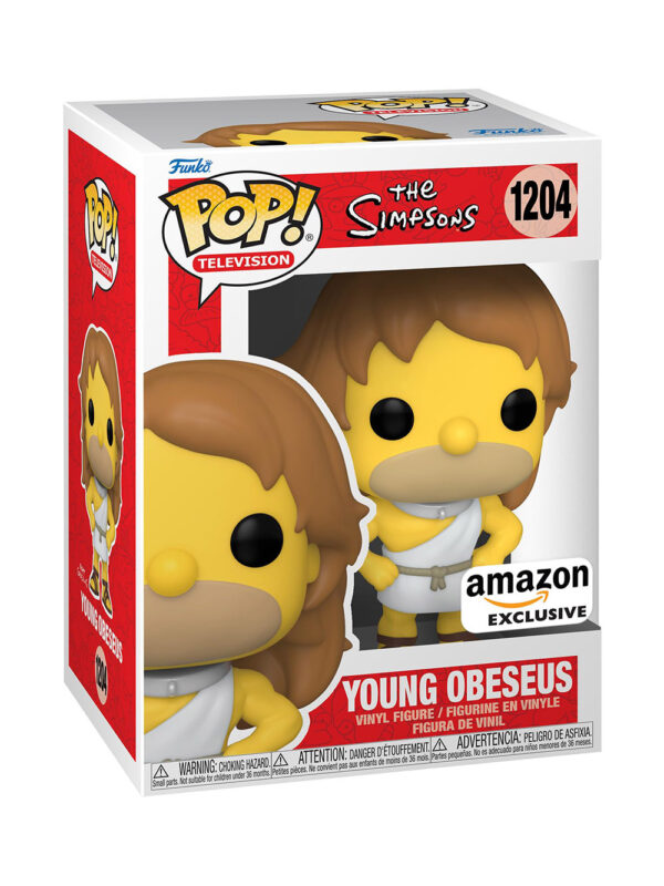 Vinyl Figure – POP Animation: The Simpsons POP! – Young Obeseus (Amazon Exclusive)