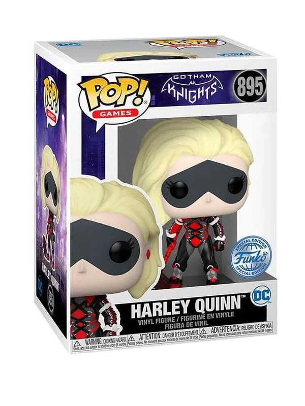 Bobble Figure Gotham Knights POP! – Harley Quinn – Special Edition 9cm